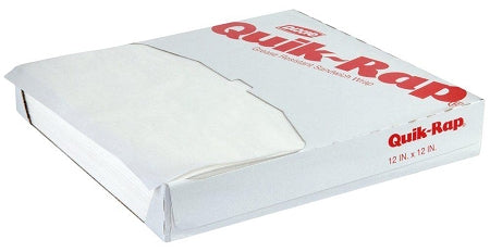 Quik-Rap Sandwich Paper Wrap 12"x12" (5000pcs) - 3X Supply Las Vegas